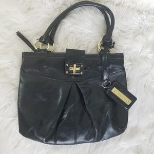 Relic | Bags | Relic Black Leather 3 Section Handbag | Poshmark